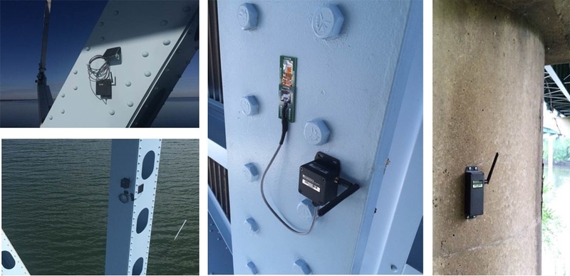 Wireless building/ bridge monitoring application repository